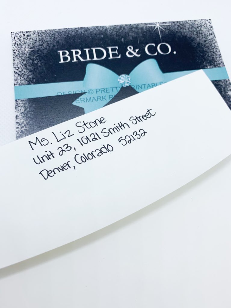 How To Address Bridal Shower Invitations Pretty Printables Ink How To Address Bridal Shower Invitations Pretty Printables Ink