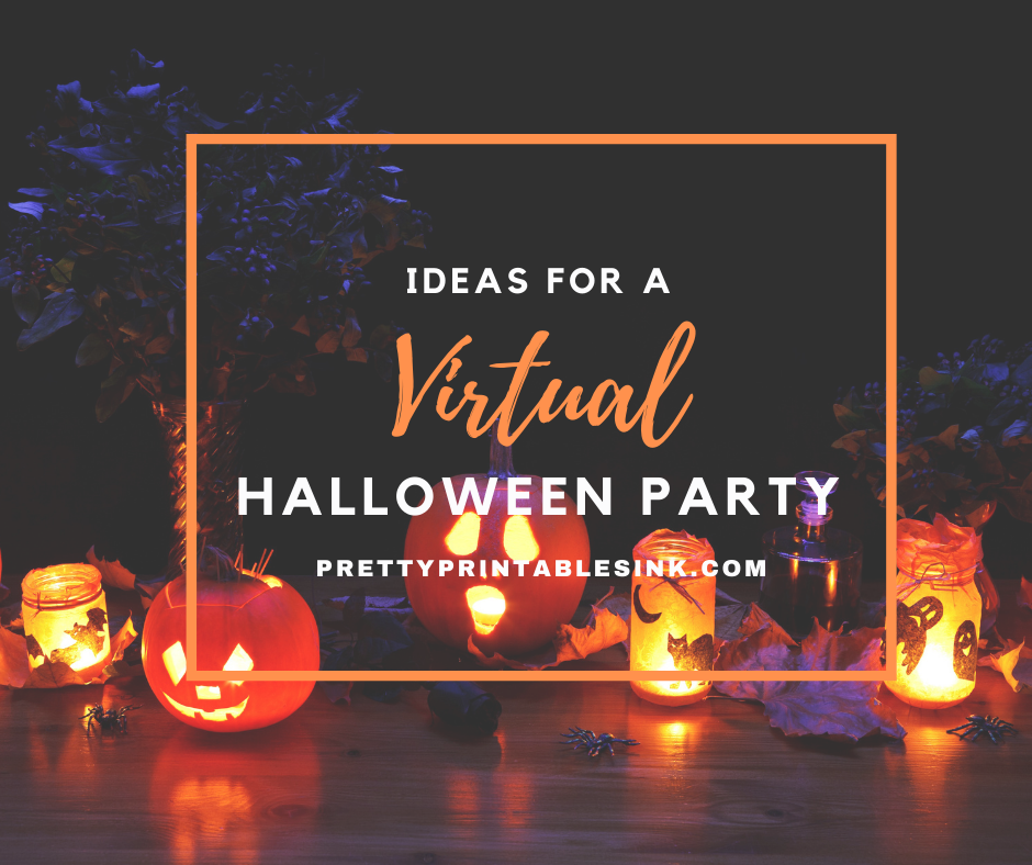 Virtual Halloween Party Ideas Pretty Printables Ink Virtual Halloween Party Ideas Pretty Printables Ink